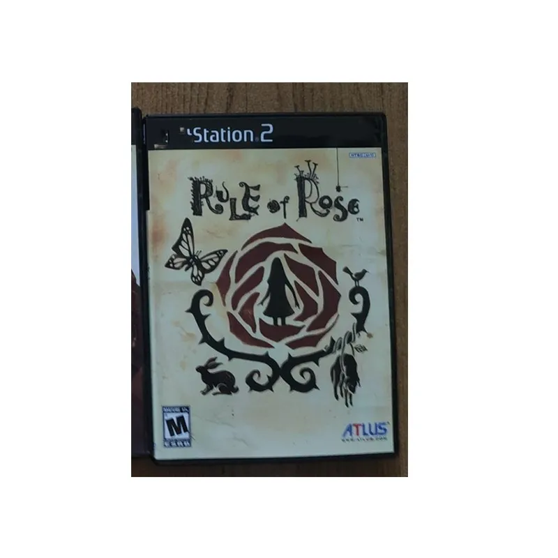 PS2-Role-of-Rose-With-Manual-Copy-Disc-Game-Unlock-Console-Station-2 ...