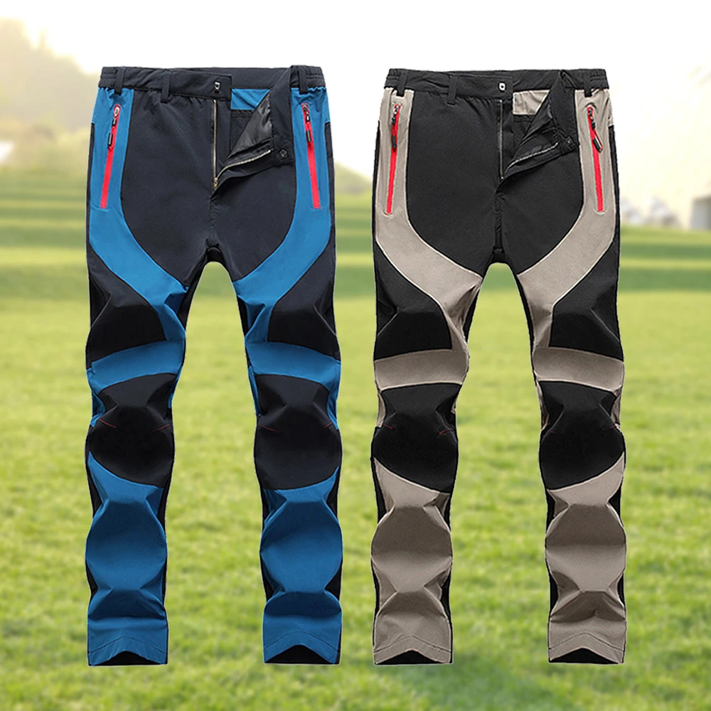 Men's Outdoor Pants Hiking Camping Spring Breathable Elastic Casual ...