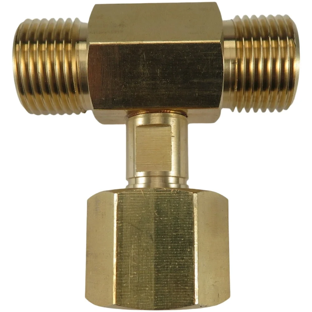 M22-14 W21.8-14 Splitter 3-way Connector Threaded Tee Fitting Dual ...
