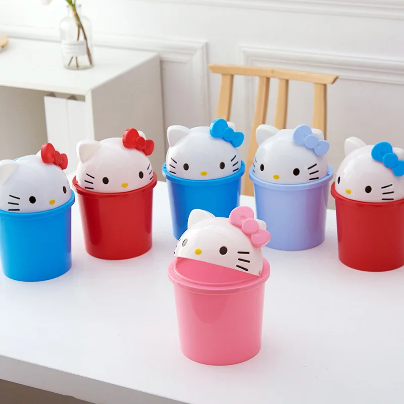 Cute-Sanrio-Hello-Kitty-Dustbin-Trash-Can-Rubbish-Bin-Garbage-Binsanrio ...