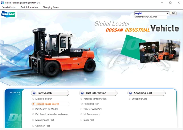 Doosan Equipment Parts