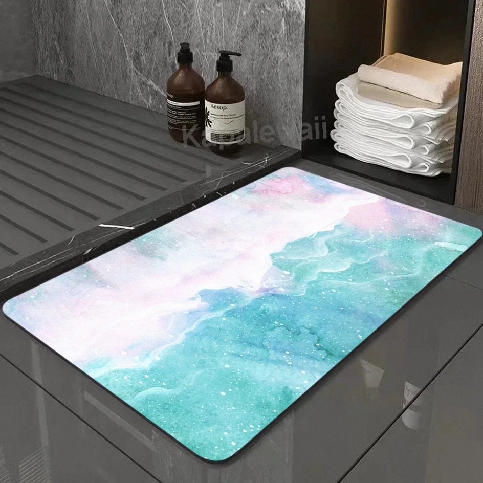 Color-Art-Bathroom-Diatom-Mud-Carpet-Non-Slip-Diatom-Mud-Toilet-Pad ...