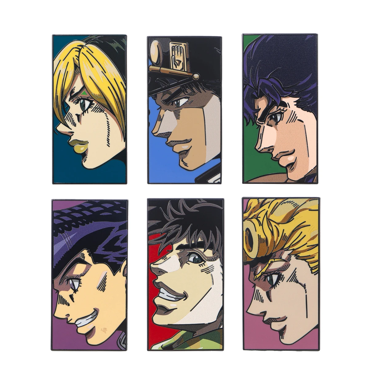 Cool Anime Enamel Pin JOJO Lapel Pins for Backpacks Brooches Badges ...