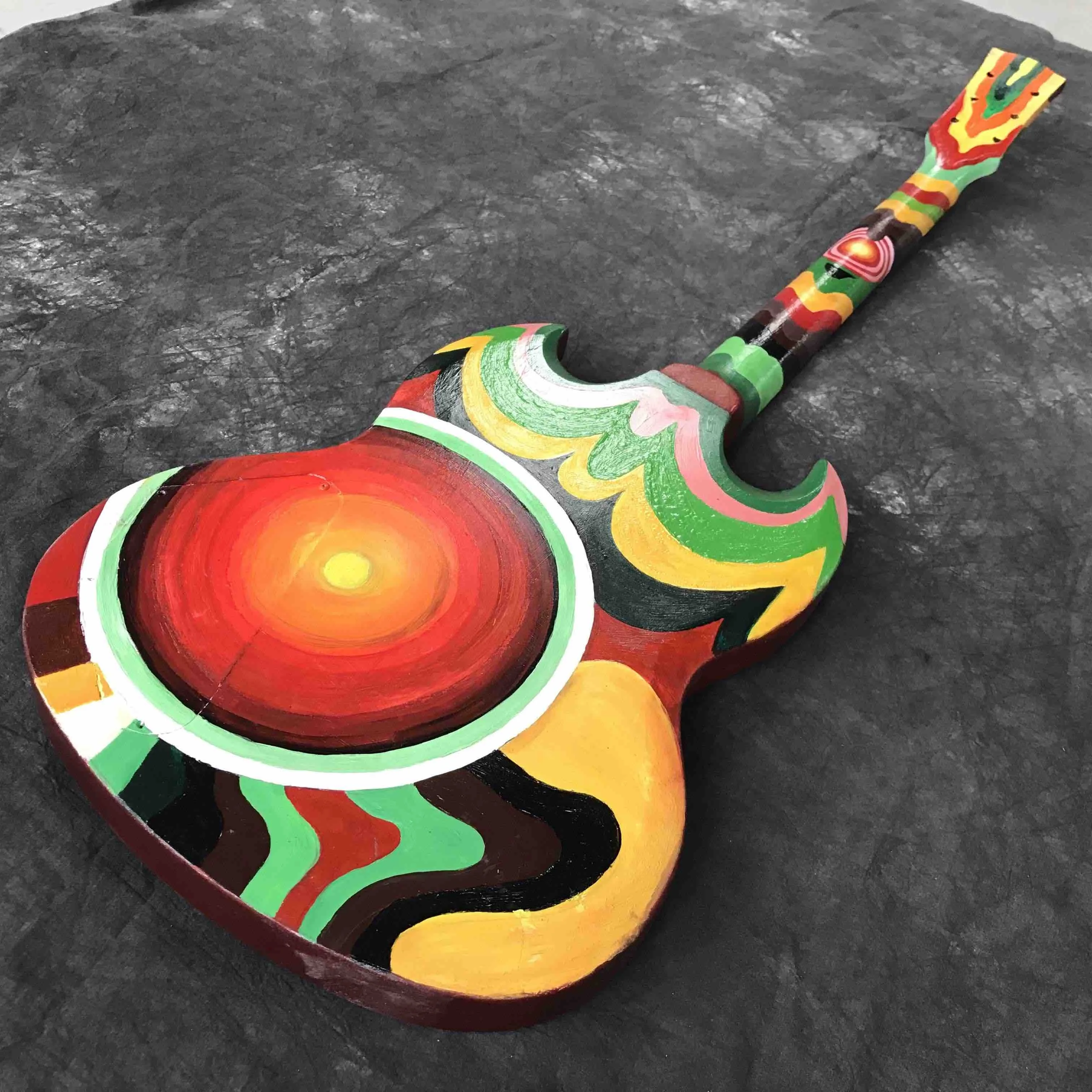 Custom Hand Painted Guitar Bodies
