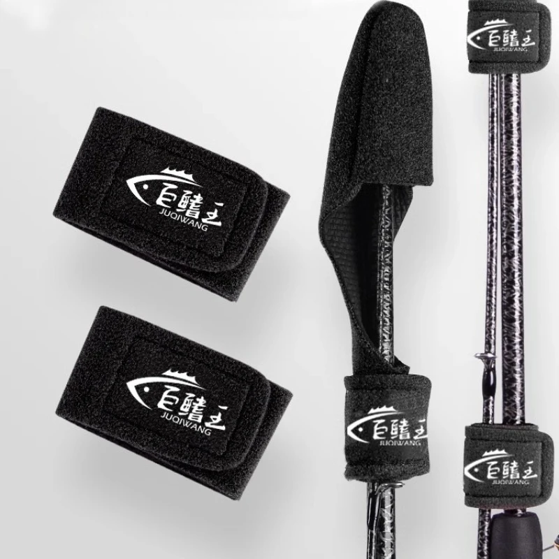 Fishing Rod Tie Holder Strap Belt Elastic Lure Fishing Rod Fastener ...