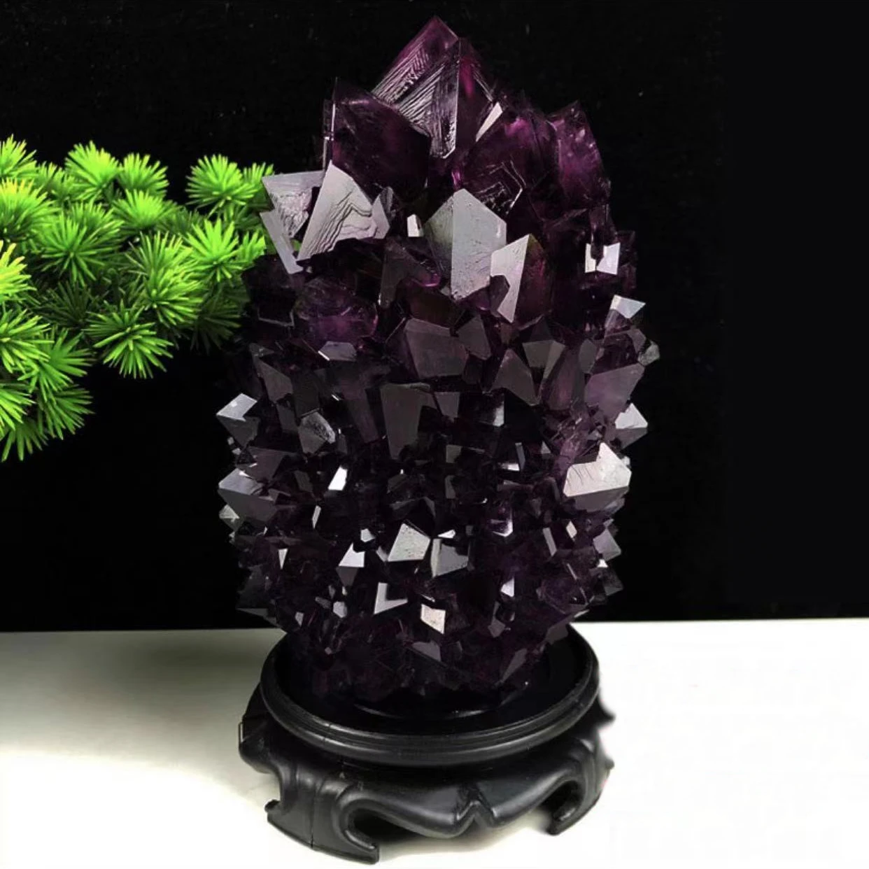 Beautiful Purple Alum For Home Decoration Crystal Decoration Crafts ...