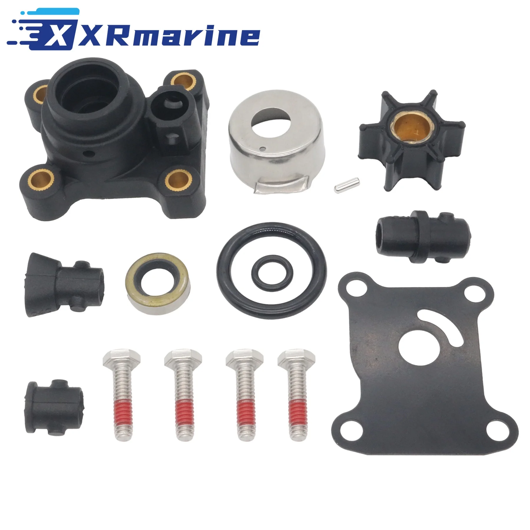 394711 Impeller Water Pump Repair Kit for Johnson Evinrude outboard 9 ...