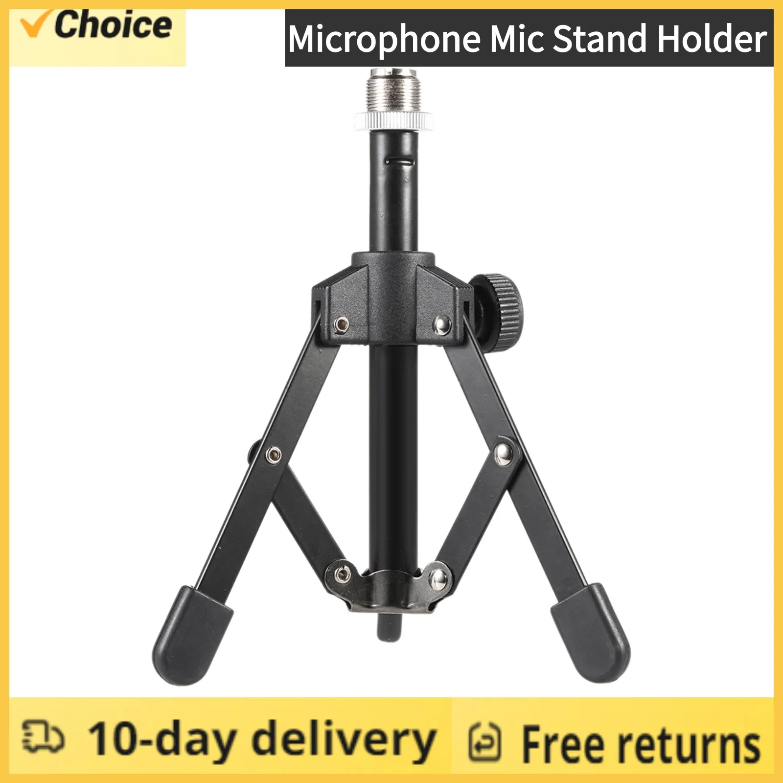 MS-12-Mini-Foldable-Desktop-Tabletop-Tripod-Microphone-Mic-Stand-Holder ...