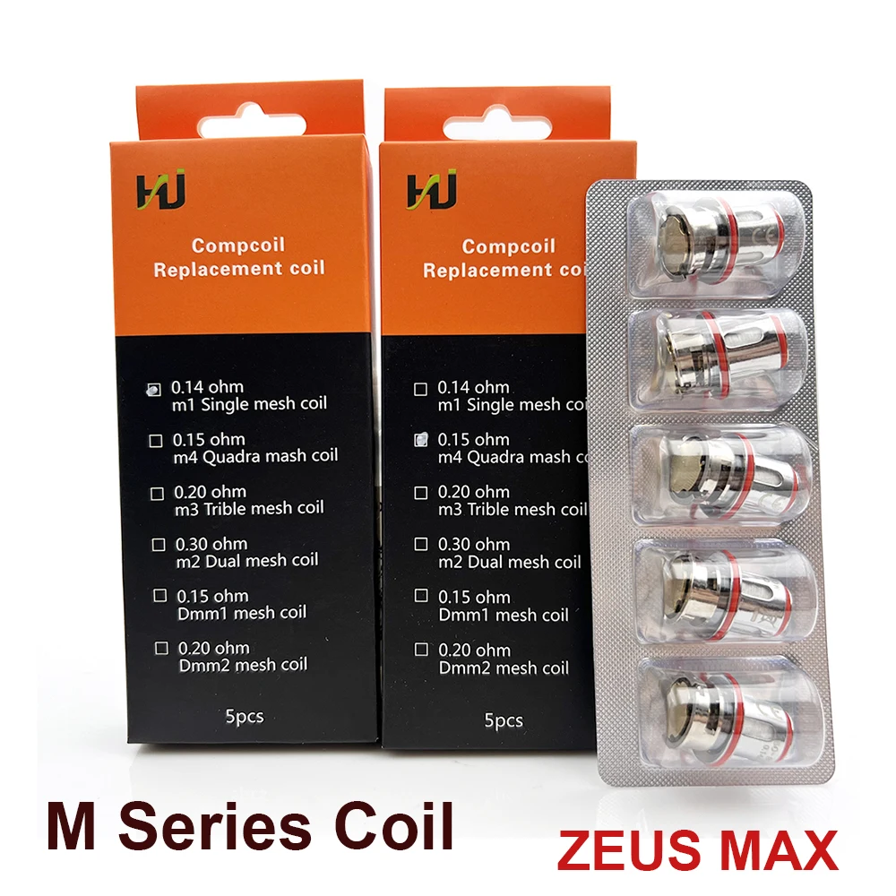 Zeus Z Max Coil M Series bobina M 0.14ohm bobina 0.3ohm Dual 0.2ohm ...