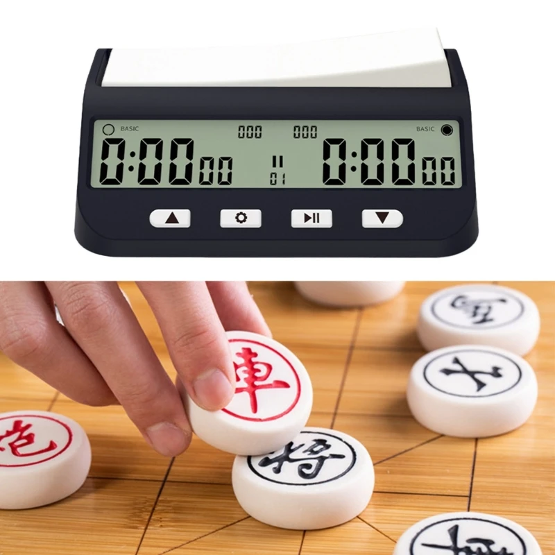 Chess-Clock-Digital-Timer-Professional-Chess-Count-Down-Game-Timer-with ...