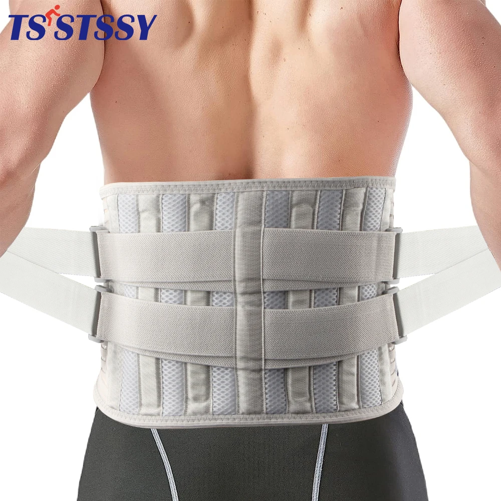 Back-Lumbar-Support-Belt-Waist-Orthopedic-Brace-Posture-for-Men-Women ...