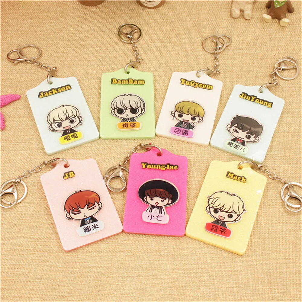 Kpop-Got7-Keychain-Mark-Tuan-Jay-B-JinYoung-Jackson-YoungJae-BamBam ...