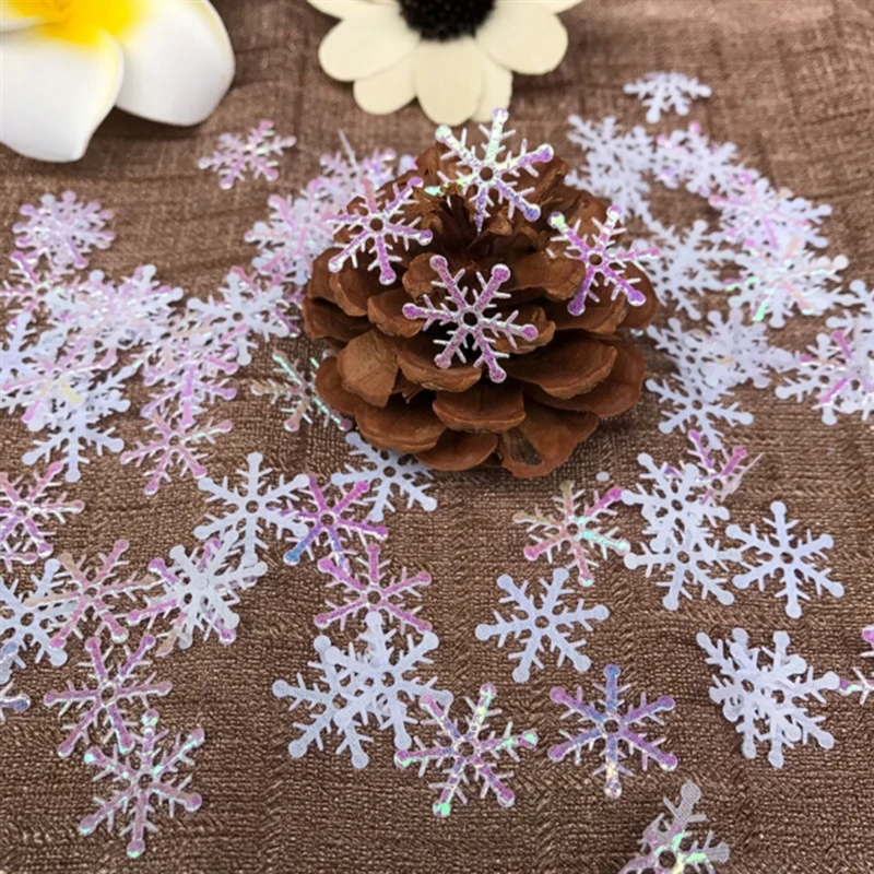 300pcs-lot-Snowflakes-Christmas-Decoration-Xmas-Tree-Hanging-Ornament ...