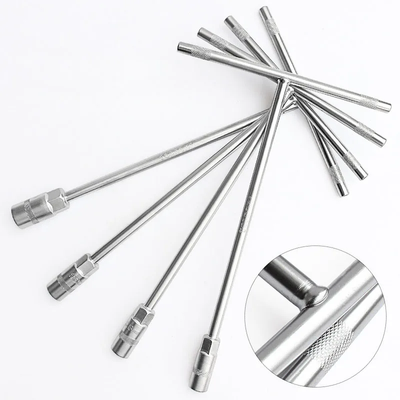 T Type Universal Hex Socket Wrench CR-V Steel Lengthen Allen Key Wrench ...