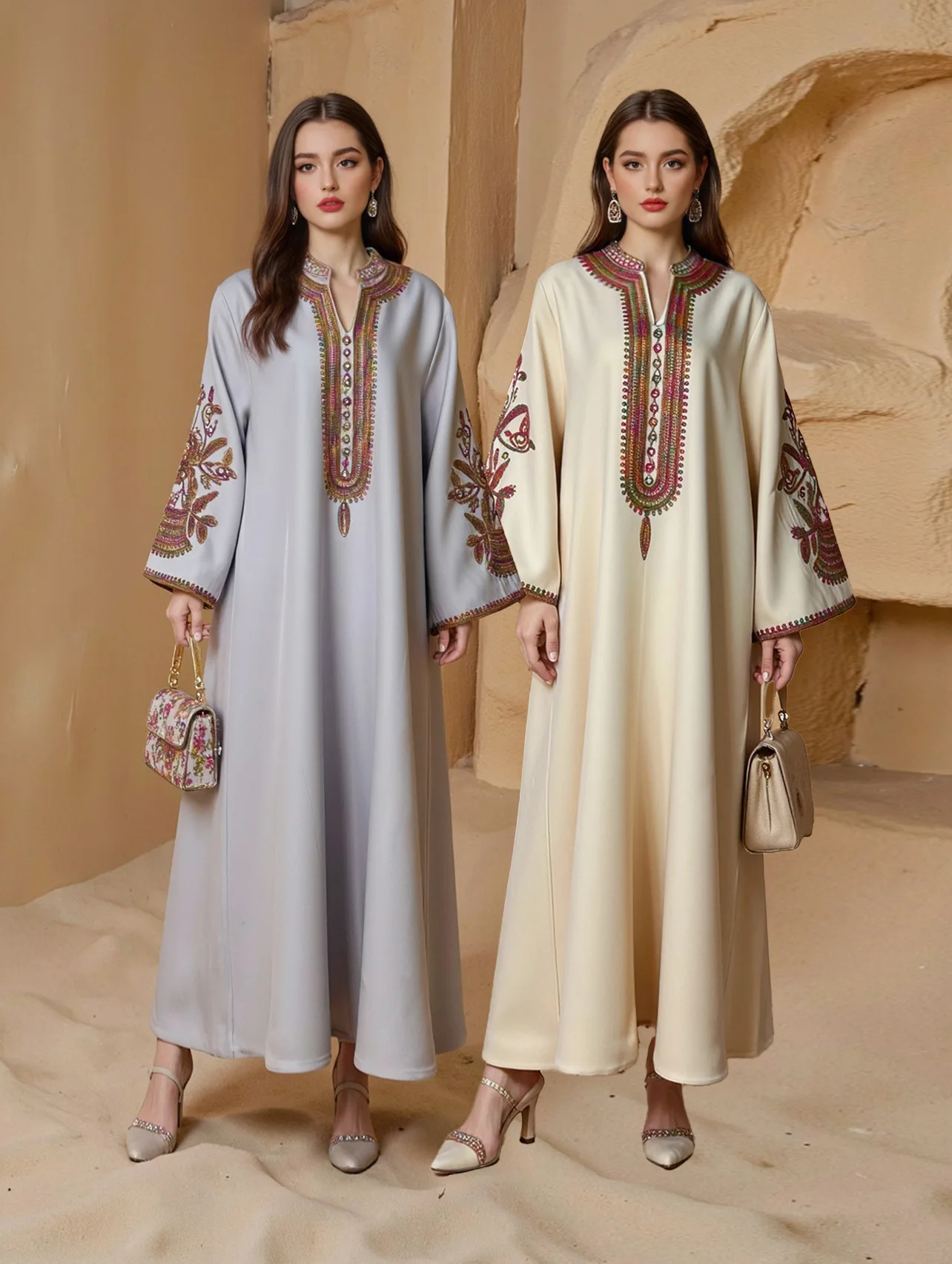 New Muslim Clothing Robe Middle Eastern Dubai Skirt Malaysian Clothing ...