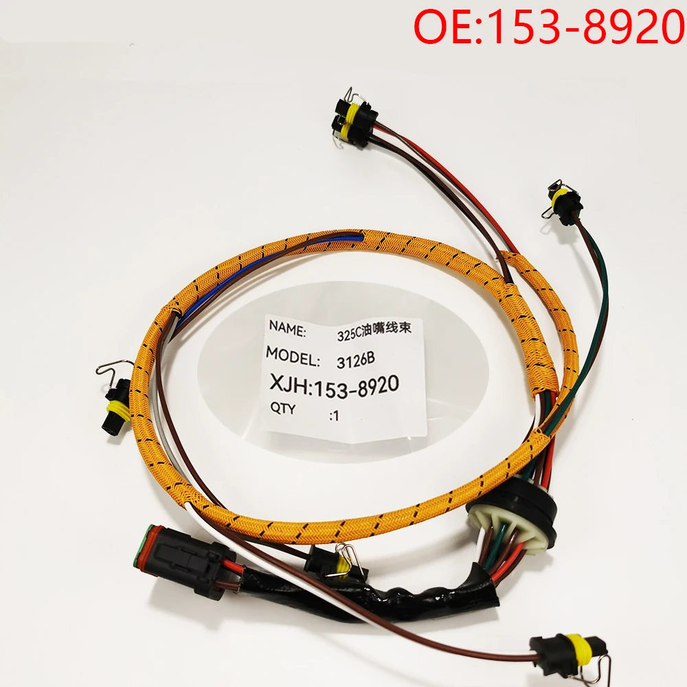 For-153-8920-1538920-Engine-Wiring-Harness-For-CAT-3126-3126B-3126E-C7 ...