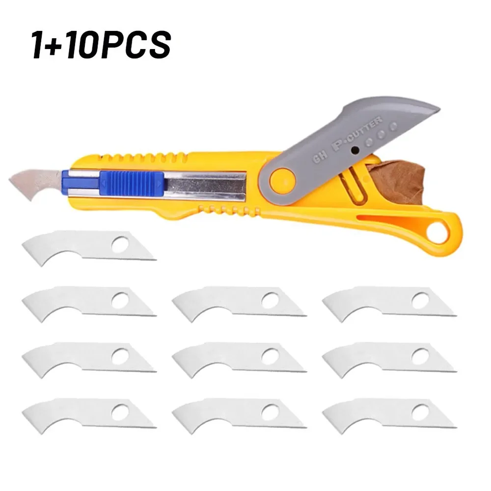 1pc-Cutter-With-10-Blades-For-Acrylic-Plastic-Sheet-Cardboard ...