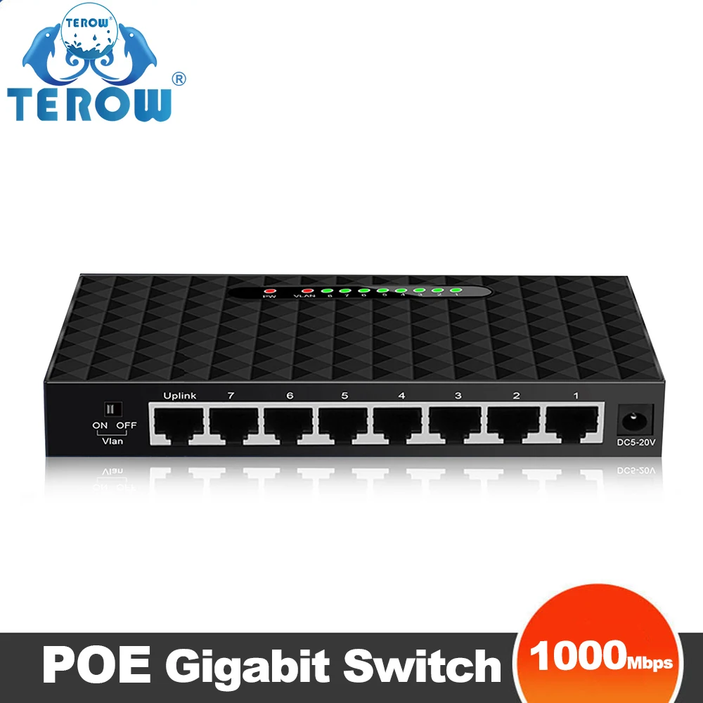 Ethernet-Smart-Switcher-para-Internet-8-Port-Network-Switch-Internet ...