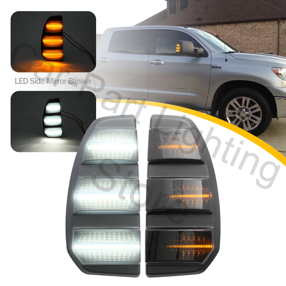 2PCS-Dynamic-LED-Side-Mirror-Light-swichback-running-light-For-2007 ...