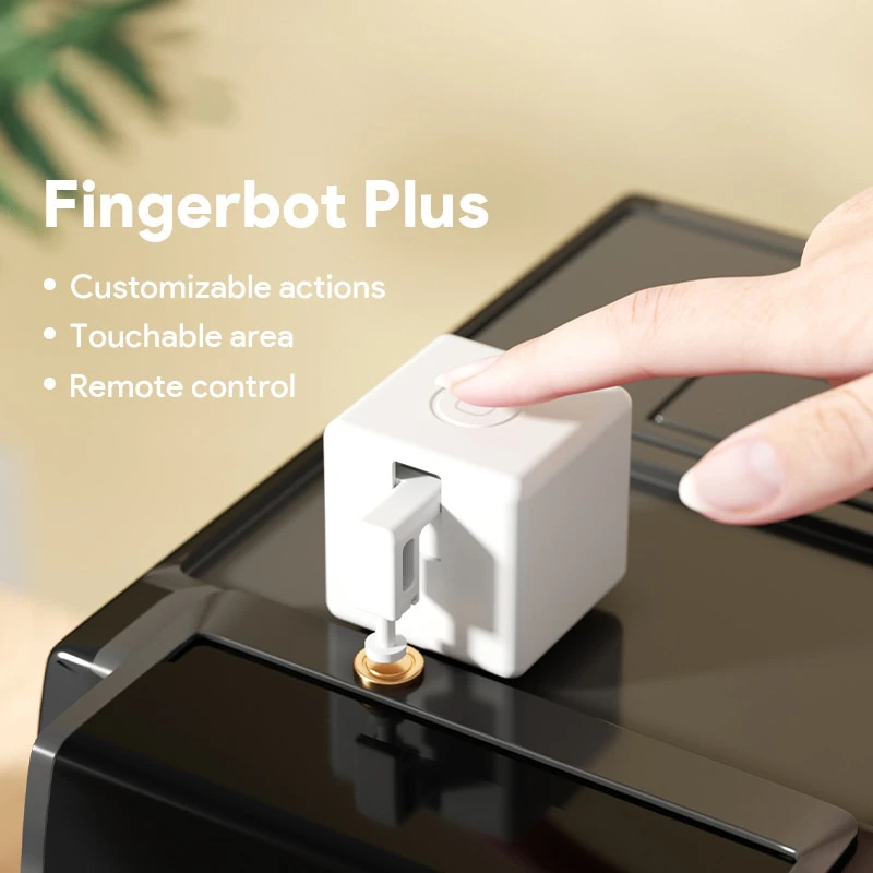 Tuya Fingerbot Plus Robot Knop Pusher Schakelaar Bot Smart Home Werken ...