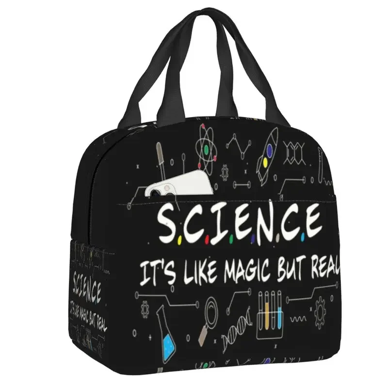 Science-It-s-Like-Magic-But-Real-Insulated-Lunch-Bags-Chemistry-Math ...