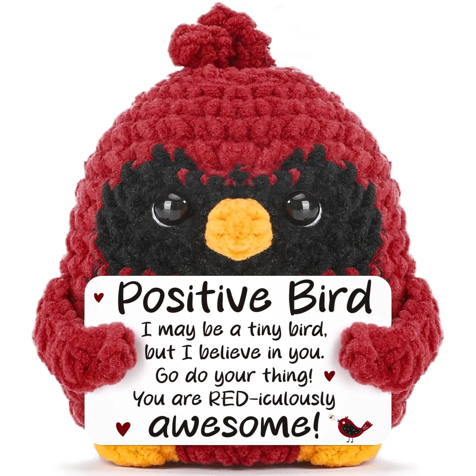 Mini Fun and Positive Bird Gift, Uplifting and Supportive Gift ...