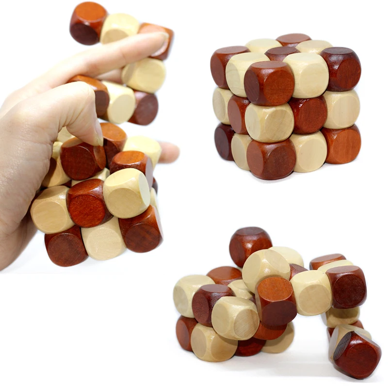 Twisting Cube Puzzle - The mind spins, the hands create