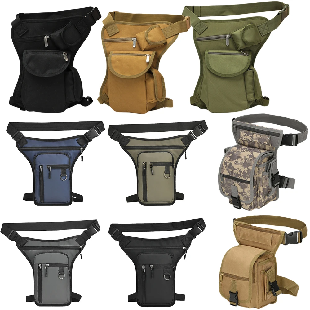 Multifunctional Waterproof Drop Leg Belt Bags Portable Shoulder Molle ...