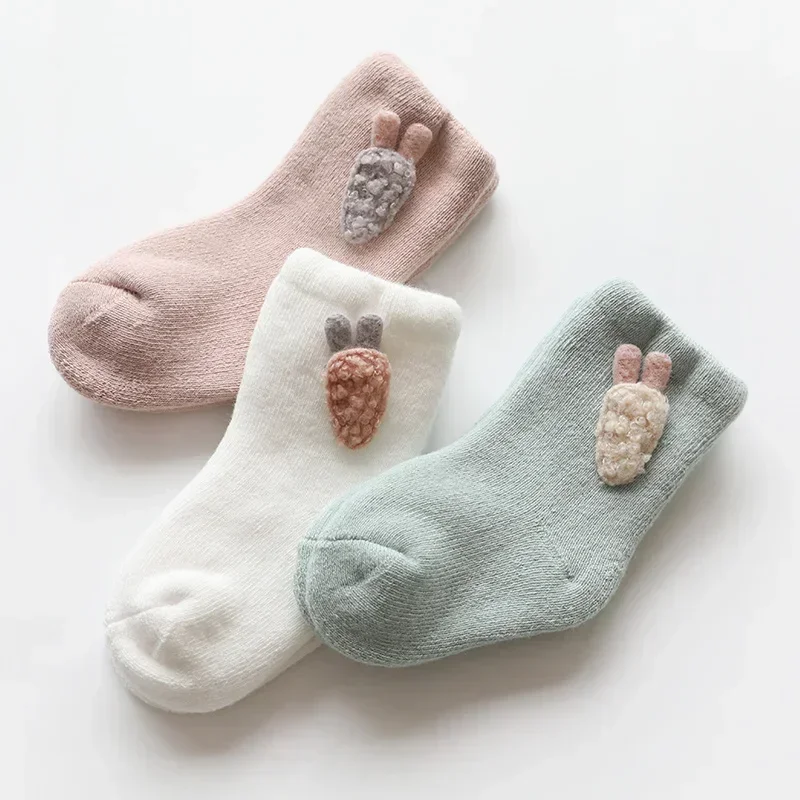 Warm-Winter-Baby-Socks-Cute-Soft-Autumn-Newborn-Baby-Girls-Socks-Bunny ...
