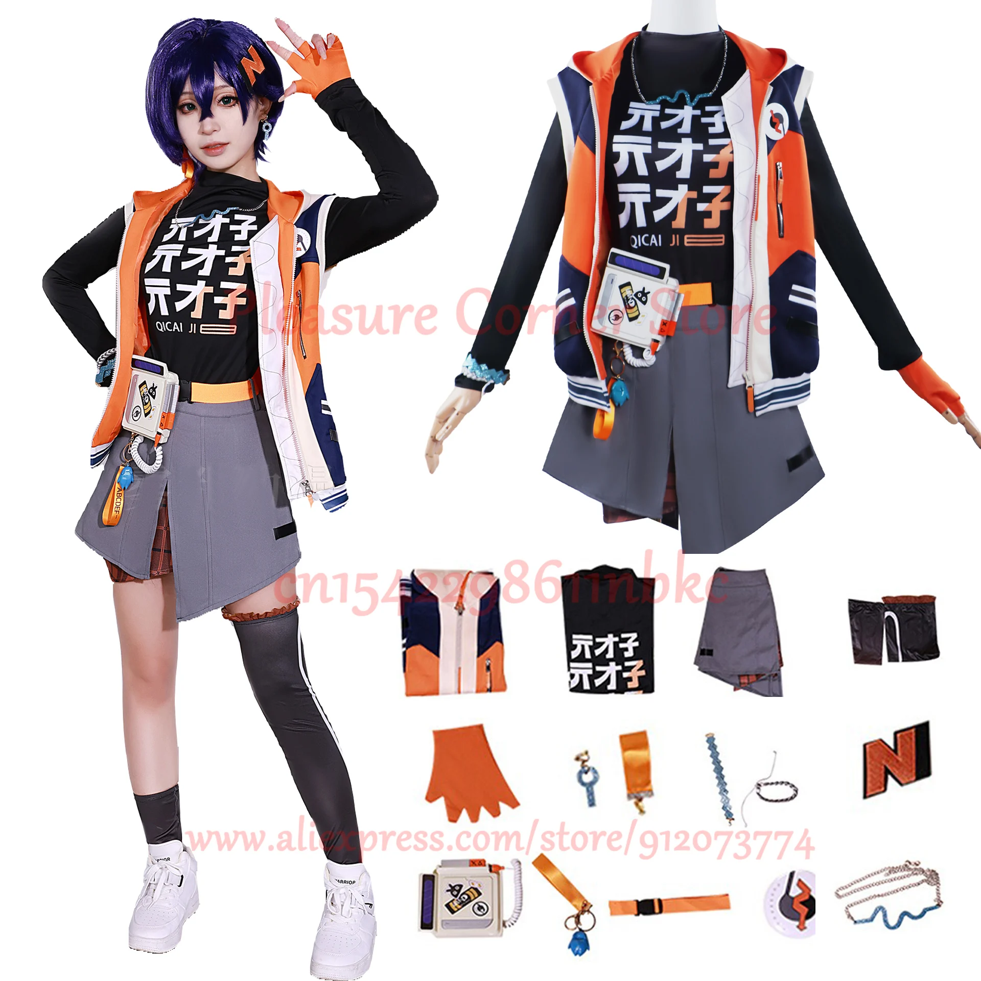 Zenless-Zone-Zero-Belle-Cosplay-Costume-ZZZ-Belle-Cosplay-Costume-Dress ...