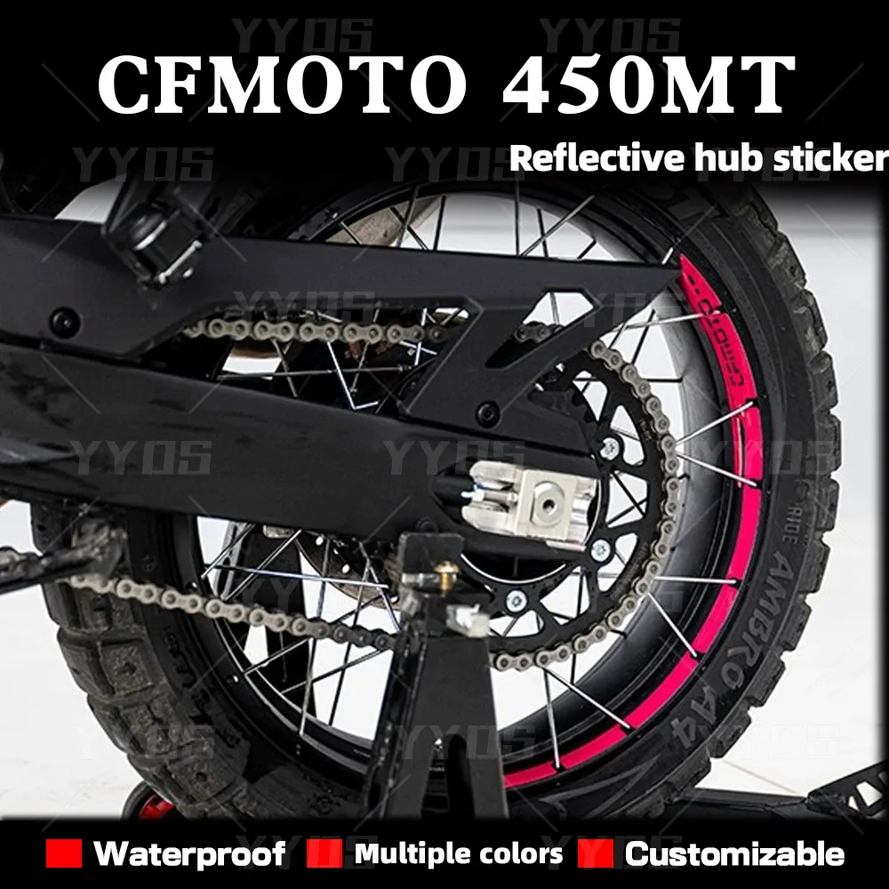 For-CFMOTO-CF-moto-450MT-mt-450-IBEX-450-Reflective-Motorcycle-Wheel ...