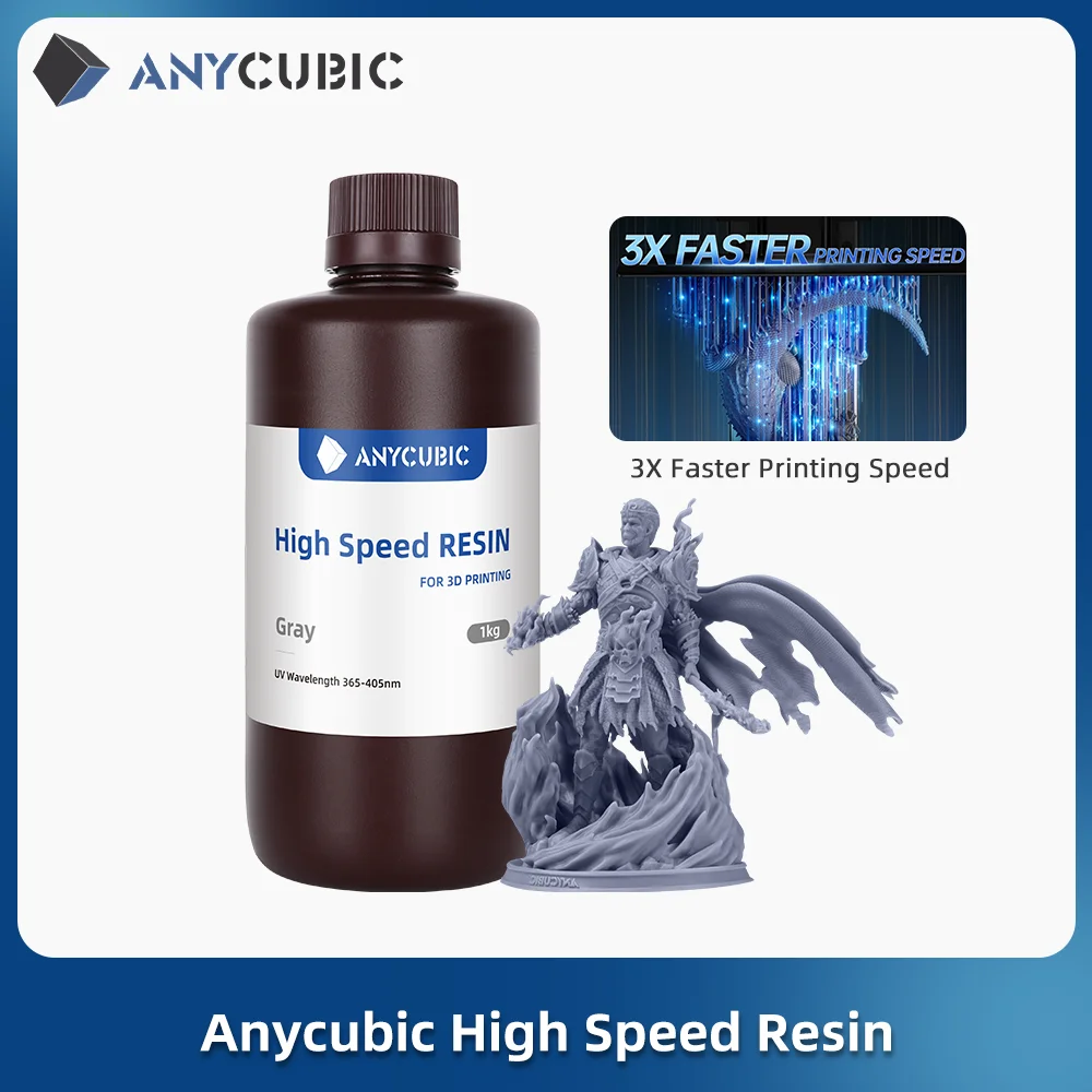 ANYCUBIC-High-Speed-Resin-For-LCD-3D-Pinter-3X-Faster-Printing-Speed ...