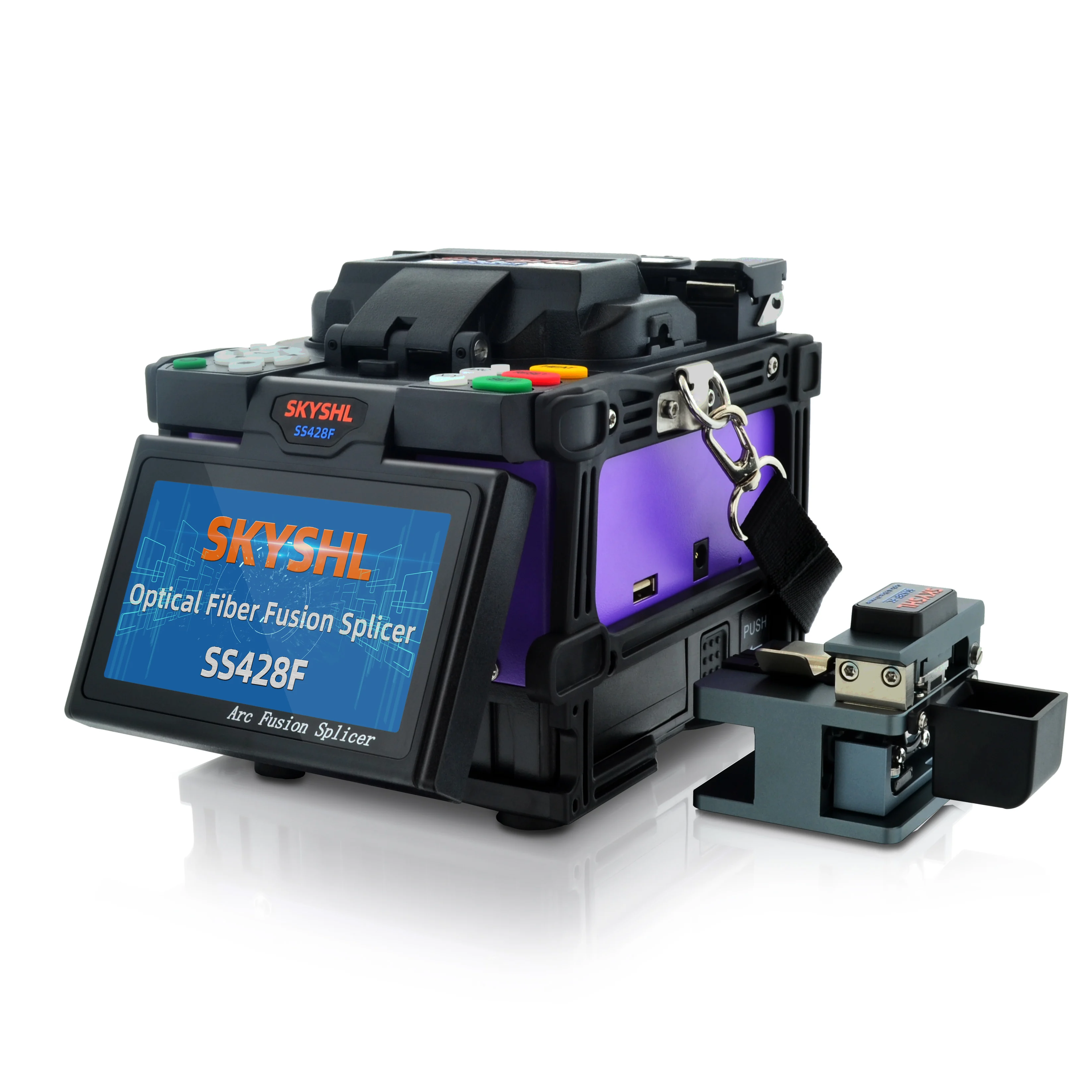 SKYSHL-Core-Alignment-Optical-Fiber-Fusion-Splicer-with-10-Electrodes ...