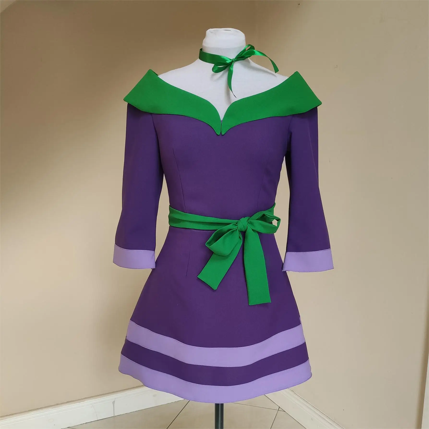 Anime-Velma-Daphne-Blake-Cosplay-Costume-Movie-Character-Purple-Dress ...