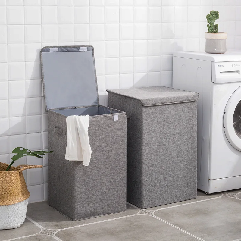 Large-foldable-dirty-clothes-bucket-fabric-storage-box-household ...