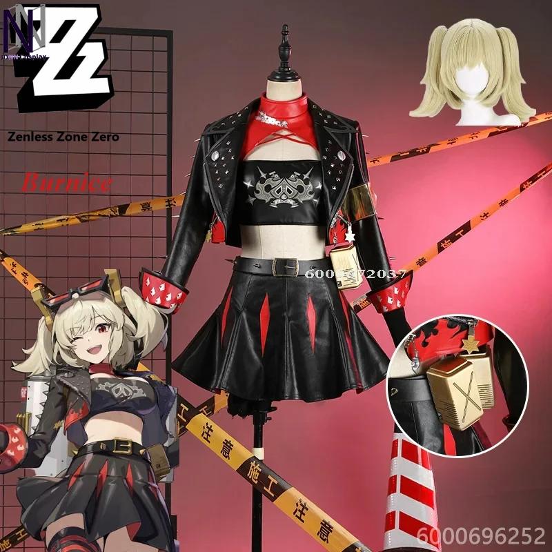 Disfraz-de-Cosplay-de-Ess-Zone-Zero-Game-Bernice-traje-de-Anime-ropa-de ...