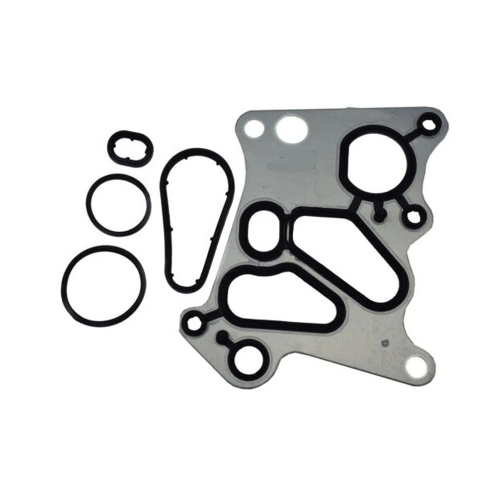 5pcs Car Engine Oil Cooler Gaskets Rubber 2711840280 2711840380 ...