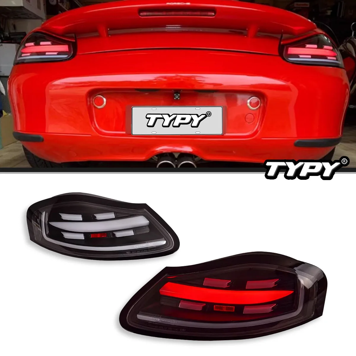 TYPY Car Lights For Porsche Boxster 986 Taillight 1997-2004 LED ...