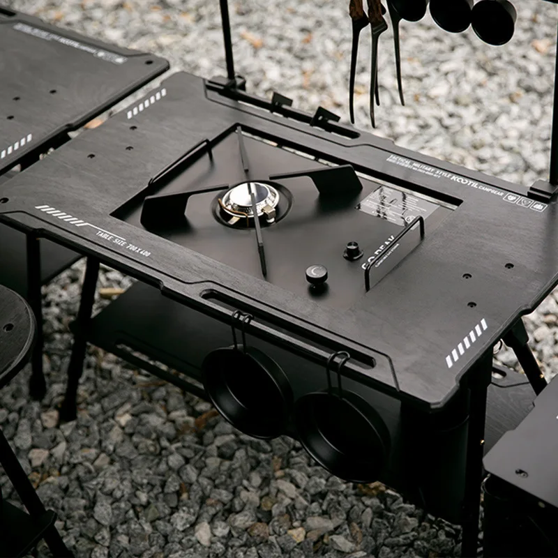 Outdoor-Portable-Picnic-Blacke-Stove-Table-Camping-Tactical-Table ...
