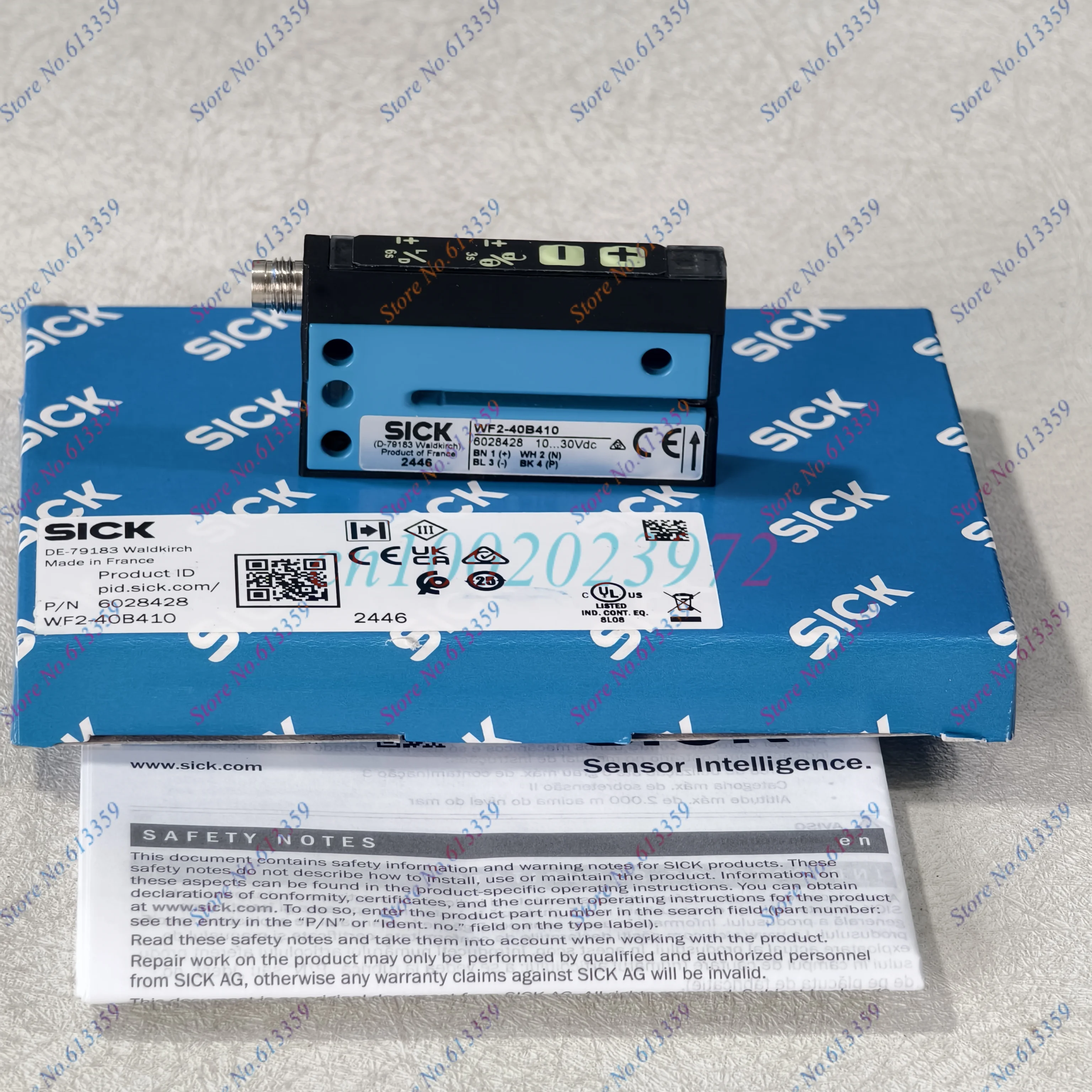 1PC WF2-40B410 6028428 Sick Label Sensor New Original Genuine Fork ...