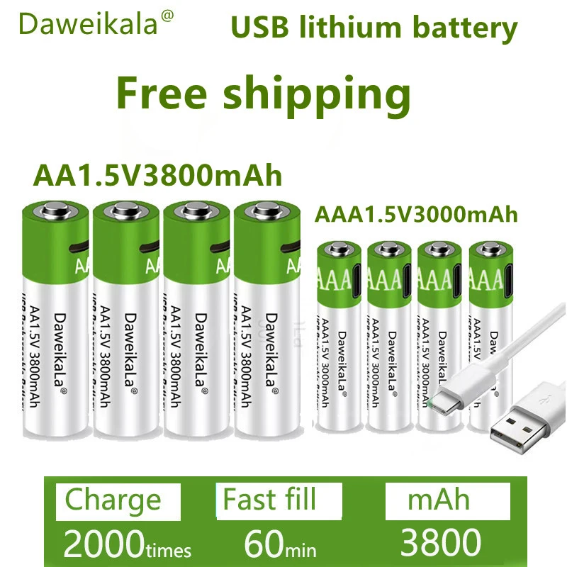 rechargeable-AA-1-5V-3800mah-1-5V-AAA-3000mAh-lithium-battery ...