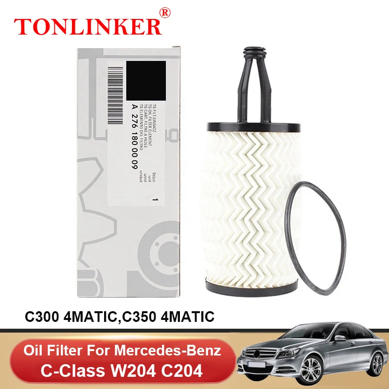 トーンオイルフィルターa2761800009メルセデスベンツcクラスw204 2012 2013 2014 2015 c300 c204 ...