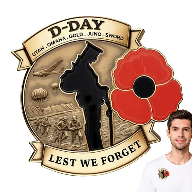 D-Day-Honor-Badge-80th-Anniversary-D-DAY-Badge-80th-Anniversary-D-Day ...