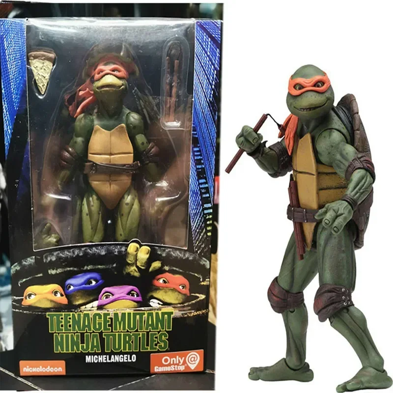 Neca-figuras de Anime de Tortuga Ninja, modelo de edición limitada ...