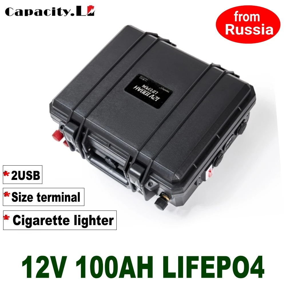 12v 100ah Lifepo4 Battery Pack 120ah With Cigarette Lighter 2usb 150ah ...