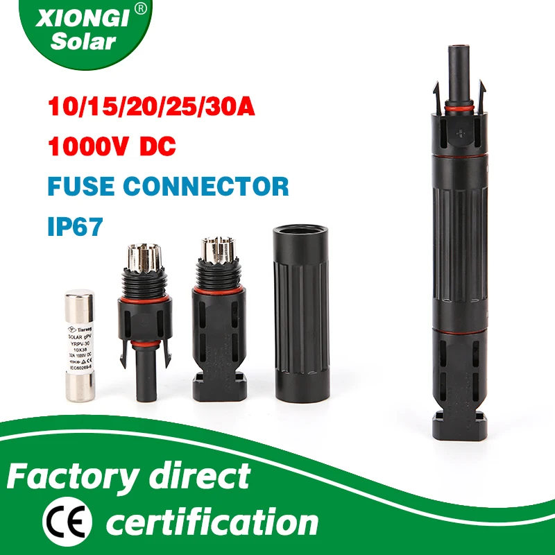 Wholesale-Solar-PV-Fuses-Connector-In-line-IP67-Waterproof-Fuse-Holder ...