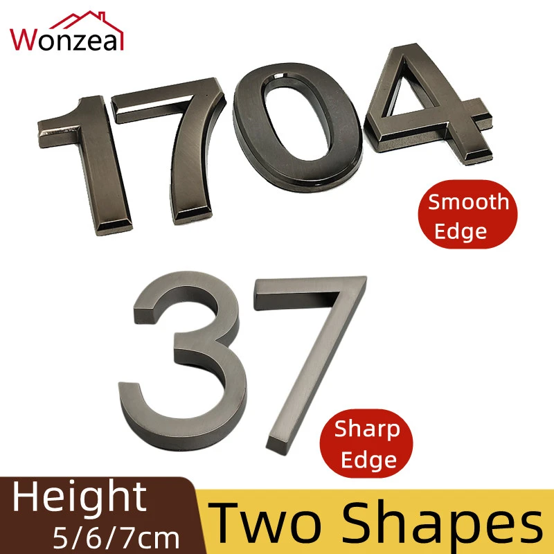House-Numbers-Sticker-Street-Mailbox-Exterior-Door-Plate-5cm-6cm-7cm ...