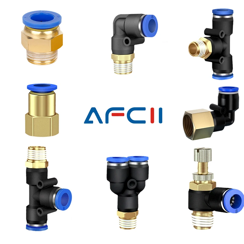 Brass-Pneumatic-Fitting-Connector-PC-PCF-PL-PLF-SL-PB-PD-PX-Thread-1-8 ...
