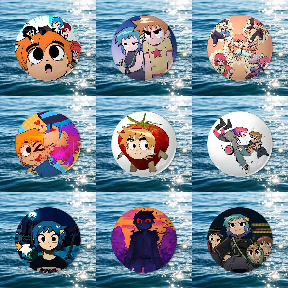 Funny Scott Pilgrim Vs The World Badge Pins For Friend, Backpack ...