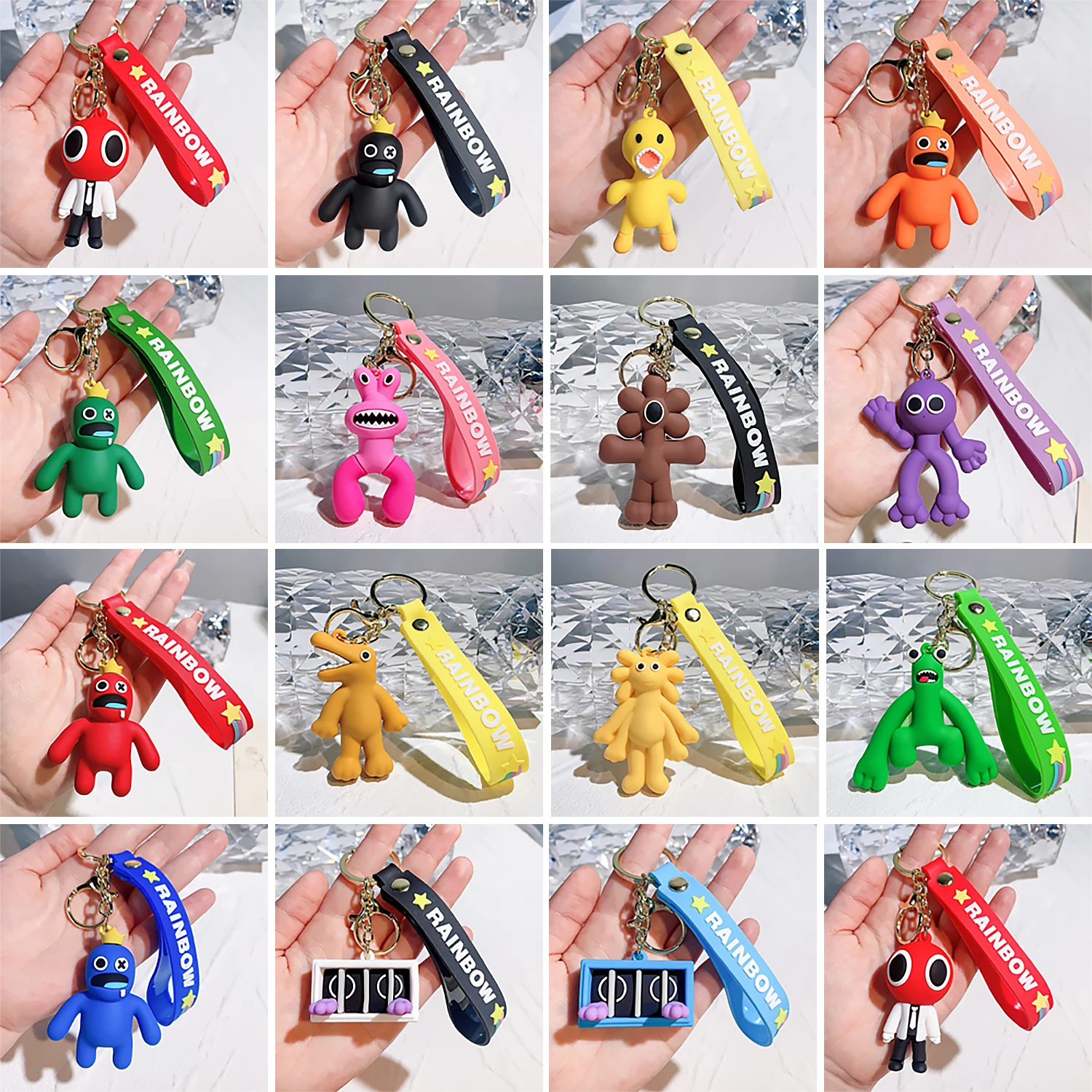 New-Game-Roblox-3D-Cartoons-Figures-Modelsilicone-Backpack-Car ...